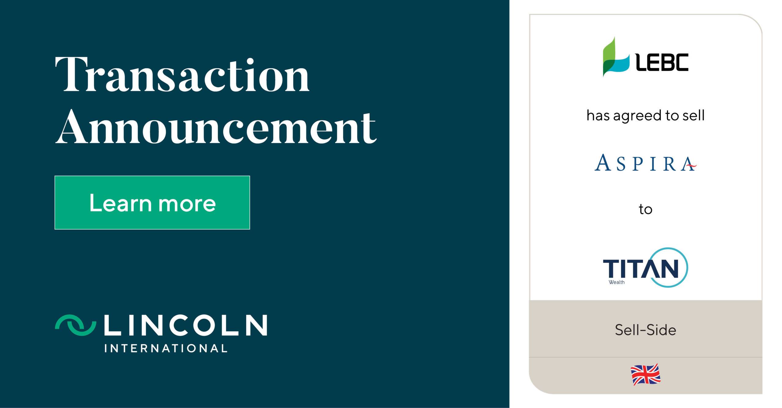 LEBC Holdings has agreed to sell Aspira Corporate Solutions to Titan ...