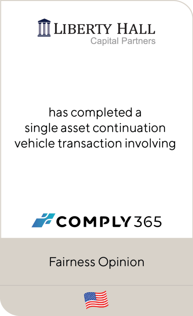 Liberty Hall Capital Partners has completed a single asset continuation ...