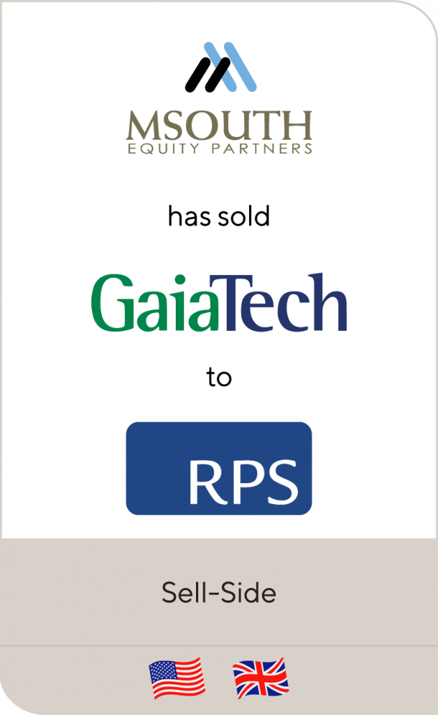 MSouth Equity Partners has sold GaiaTech to RPS Group - Lincoln ...