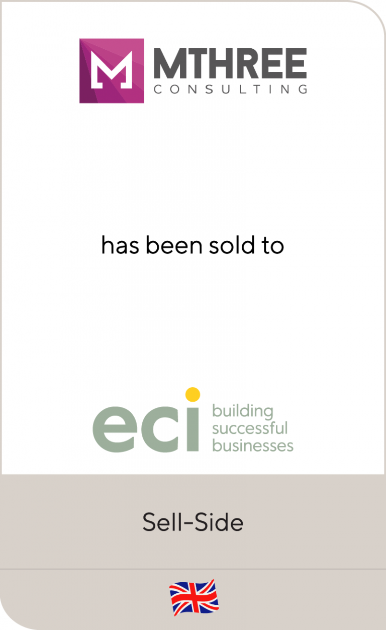 MThree has been sold to ECI Partners - Lincoln International LLC