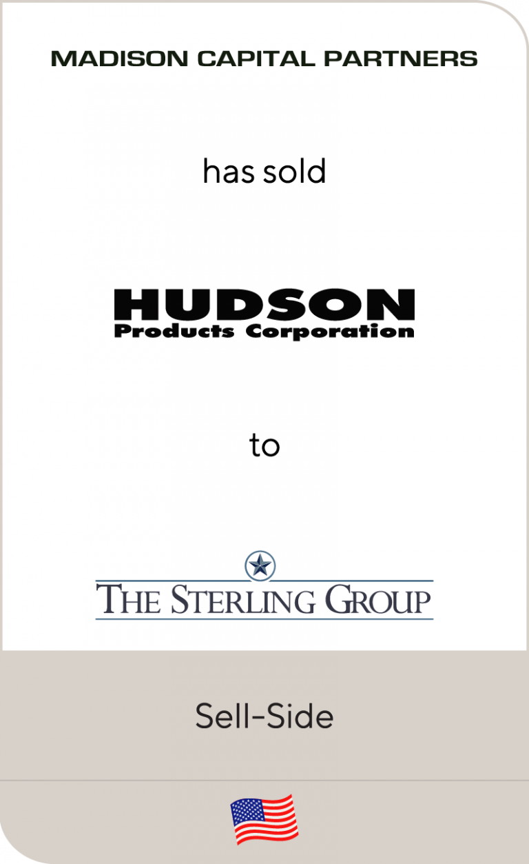 Madison Capital Partners’ affiliate Hudson Products Corporation has ...