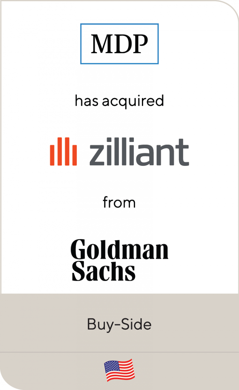 Madison Dearborn Partners has acquired Zilliant from Goldman Sachs ...