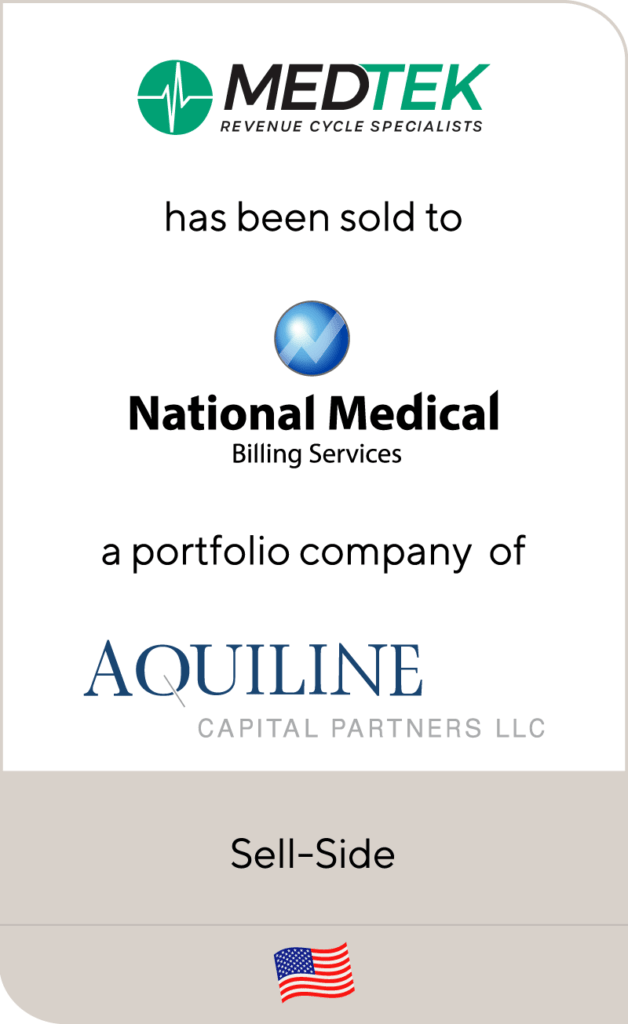 MedTek has been sold to National Medical Billing Services, a portfolio ...