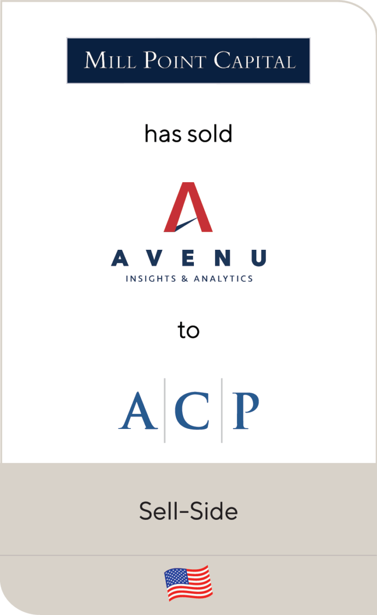 Mill Point Capital has sold Avenu Insights & Analytics to Arlington ...