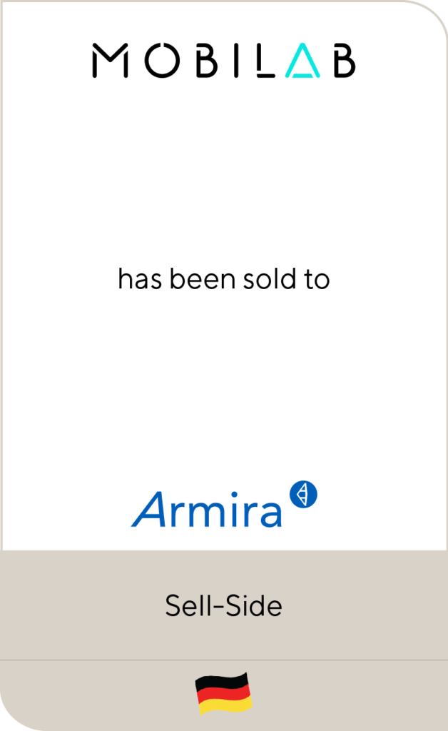 Mobilab has been sold to Armira - Lincoln International LLC