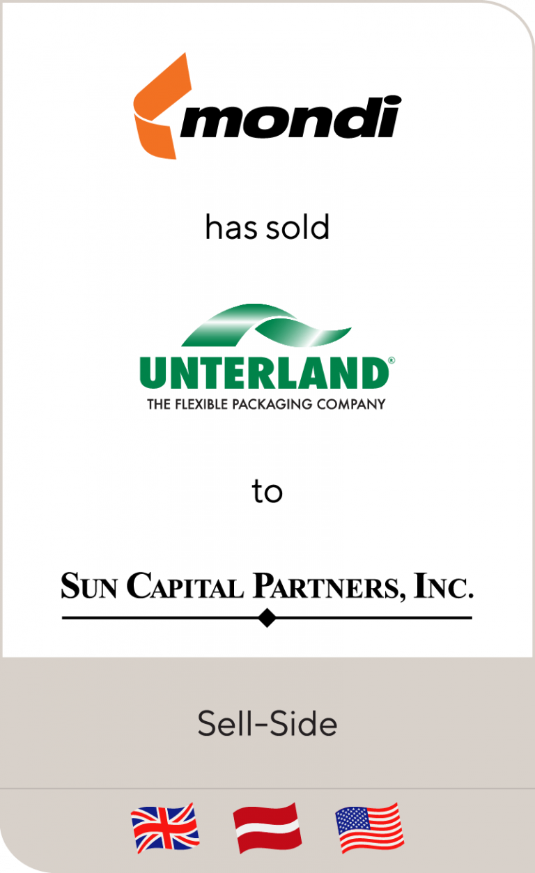 Mondi AG has sold Unterland Flexible Packaging to Sun European Partners ...