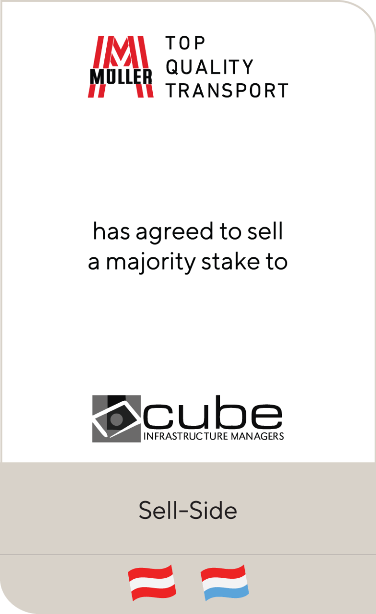 Müller Transporte has agreed to sell 70% to Cube Infrastructure ...