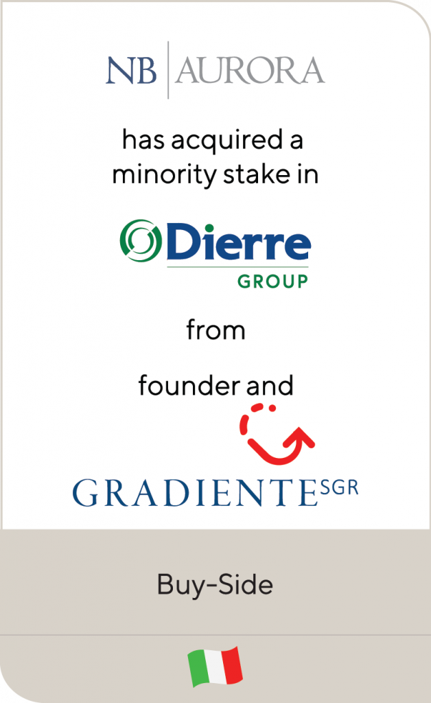 NB Aurora has acquired a minority stake in Dierre Group from founder ...