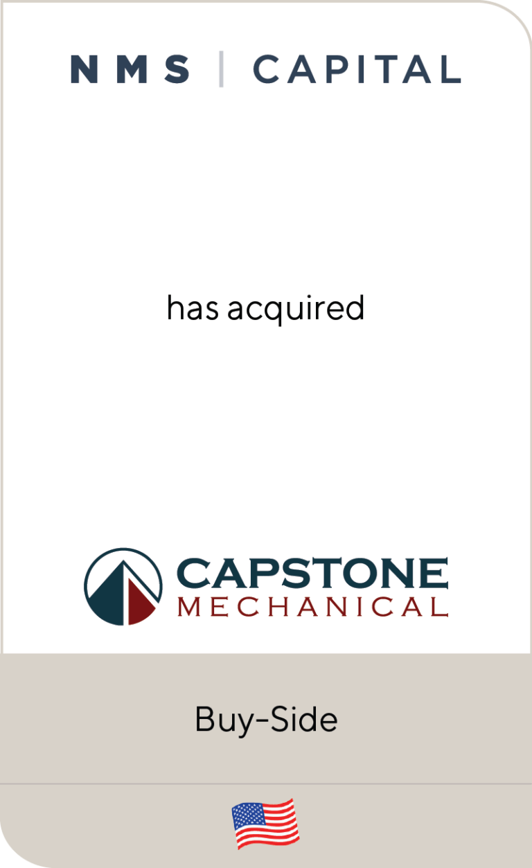 NMS Capital has acquired Capstone Mechanical - Lincoln International LLC