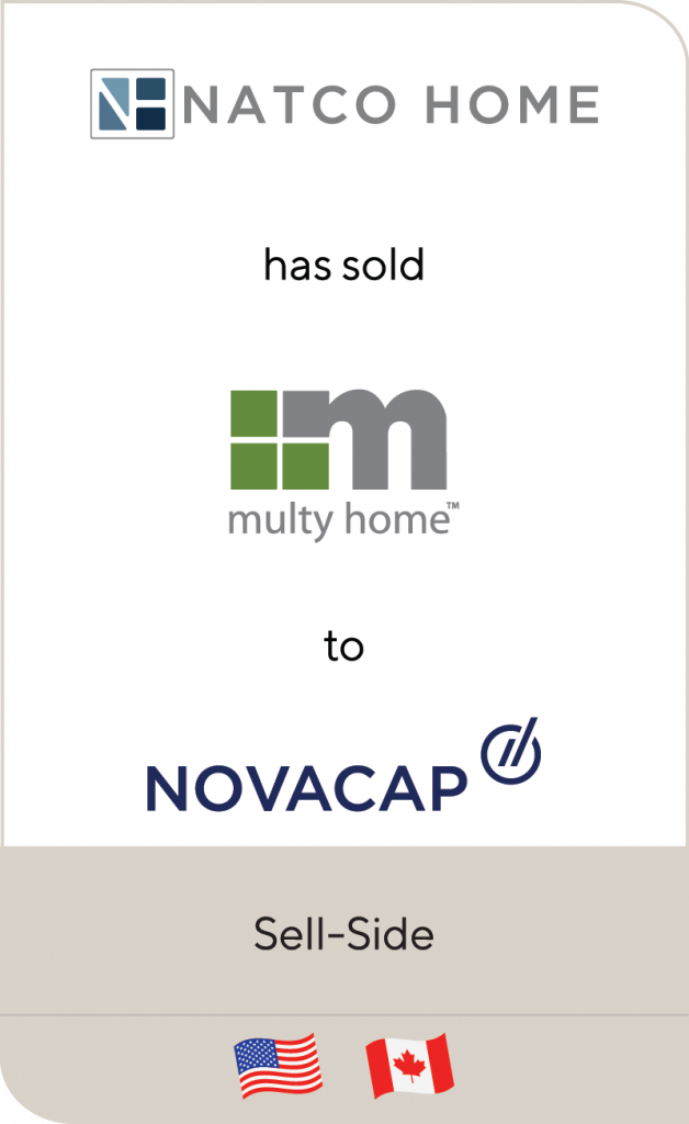 Natco Home has sold Multy Home to Novacap - Lincoln International LLC