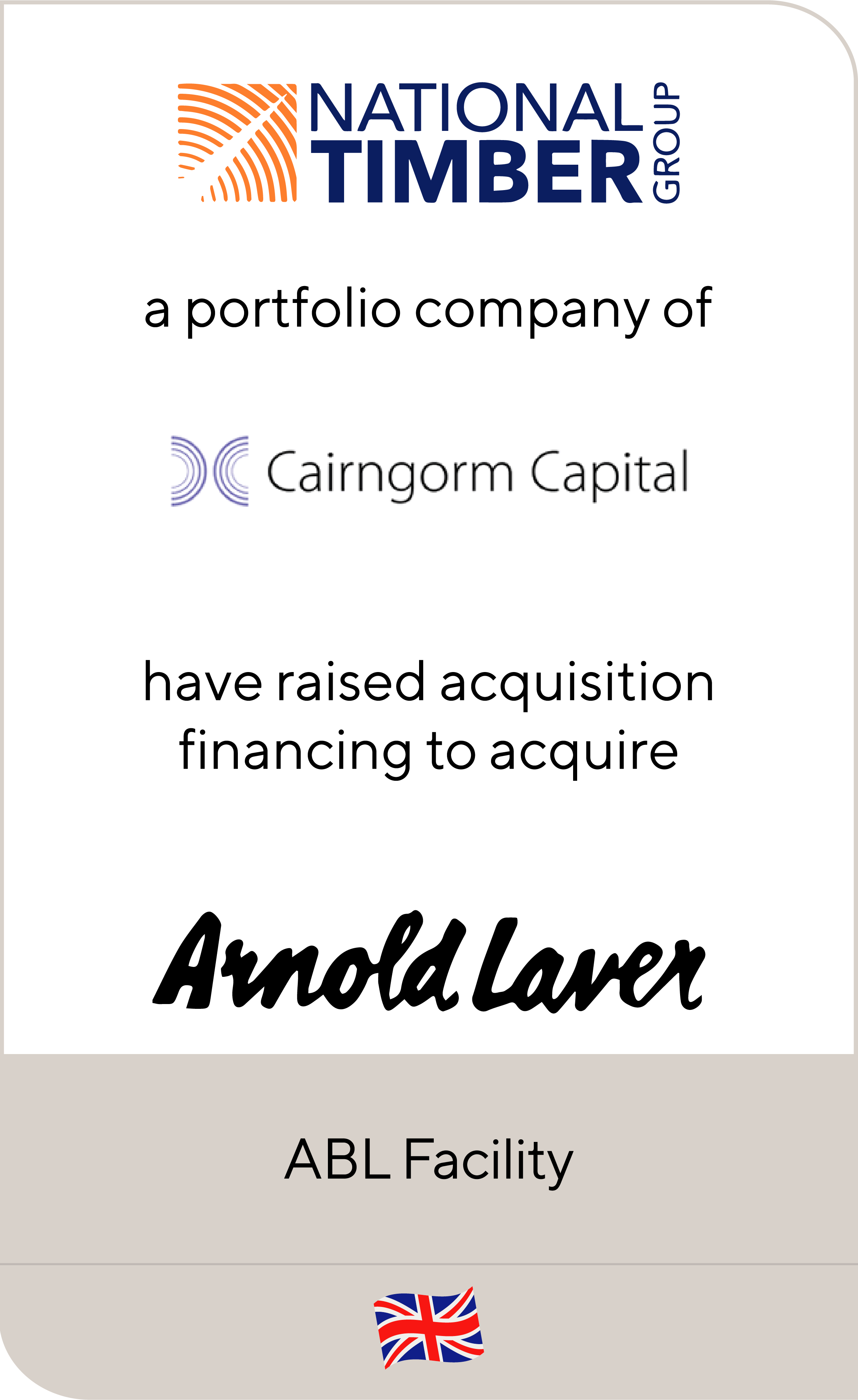 National Timber Group, a portfolio company of Cairngorm Capital has ...