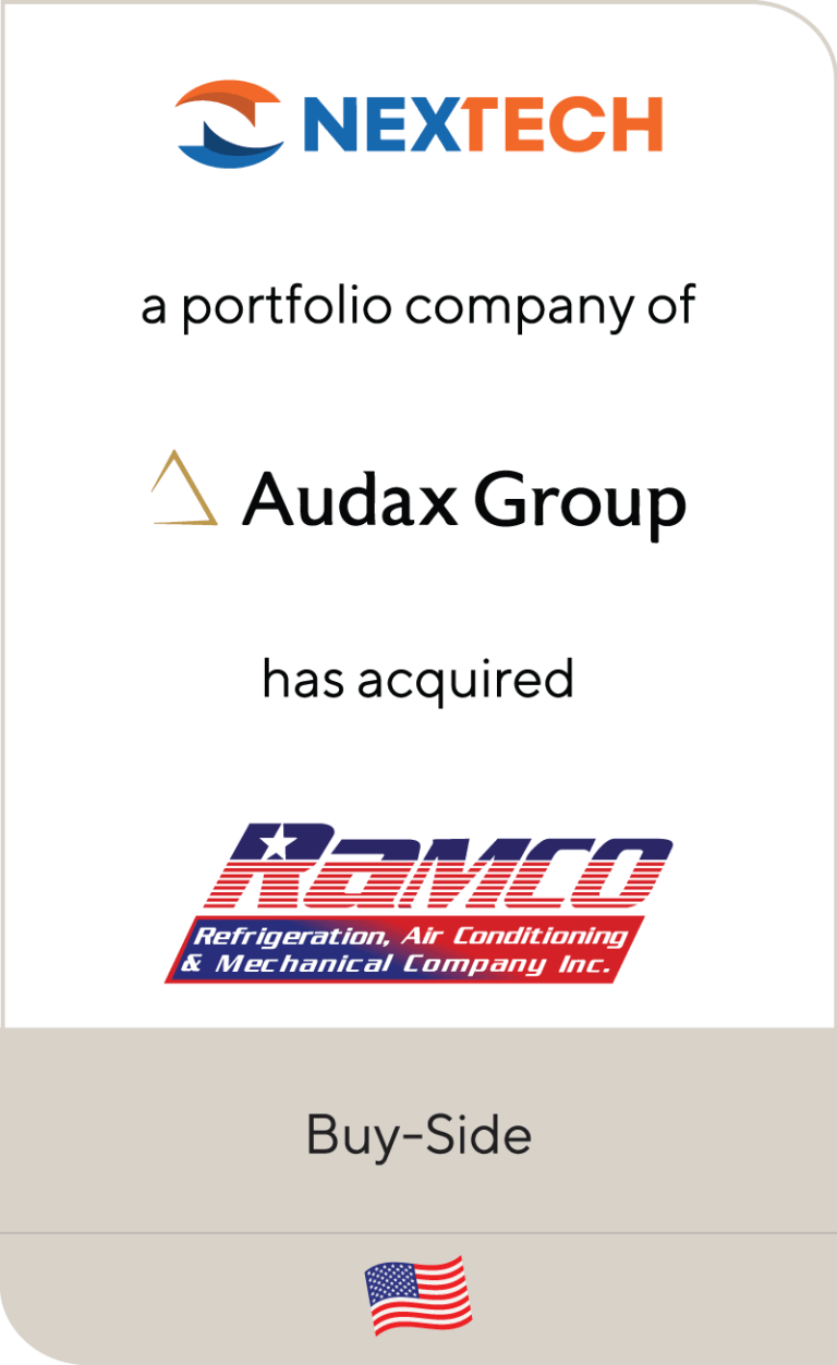 Nextech, a portfolio company of Audax Group, has acquired Ramco ...
