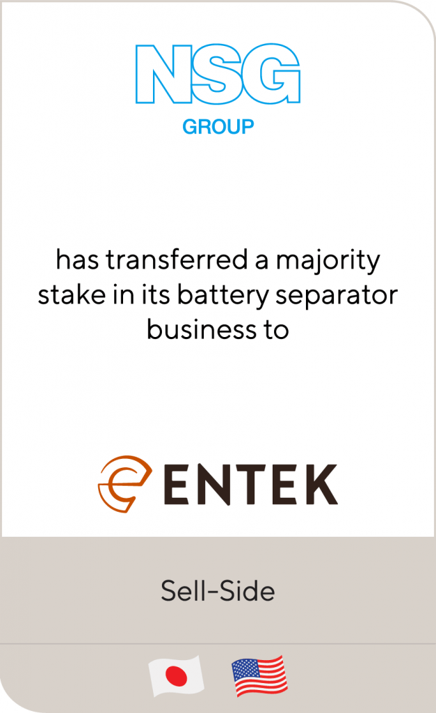 Nippon Sheet Glass Co., Ltd. has transferred its battery separator ...