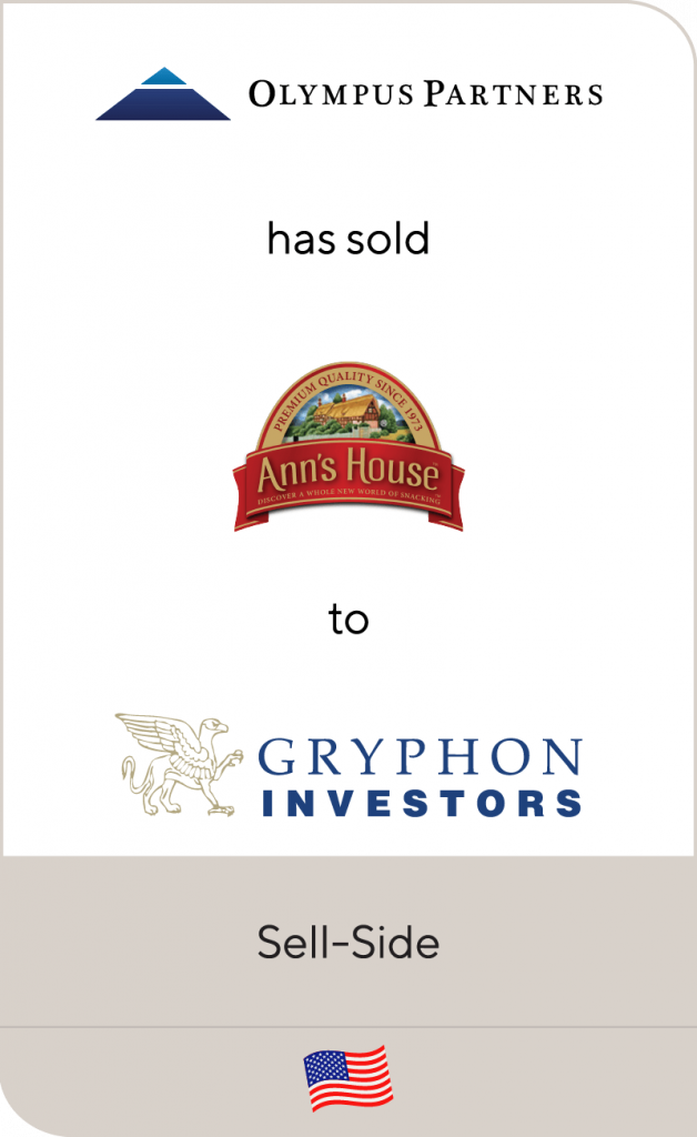 Olympus Partners has sold Ann’s House of Nuts to Gryphon Investors ...