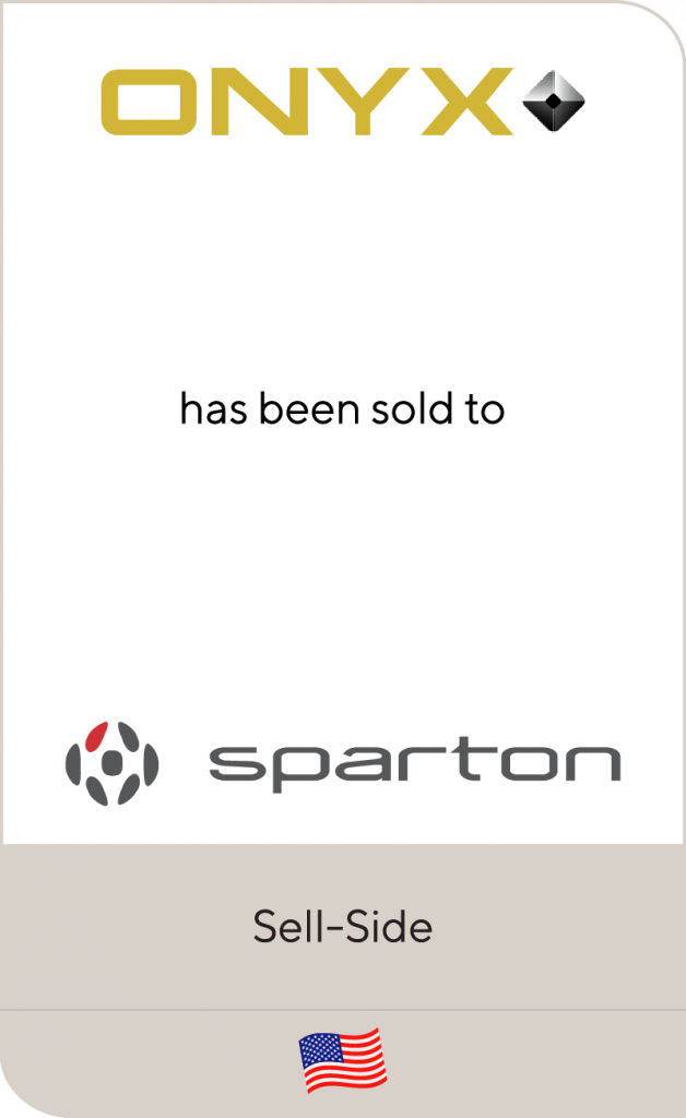 Onyx EMS has been sold to Sparton Corporation - Lincoln International LLC