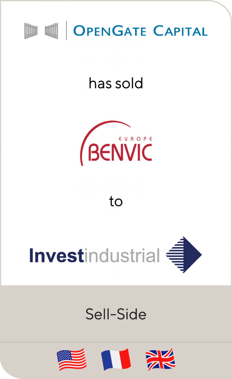 OpenGate Capital has sold Benvic Europe to InvestIndustrial - Lincoln ...