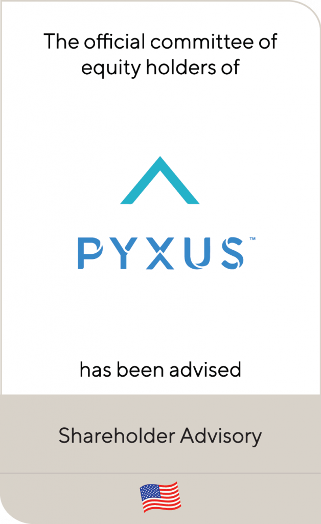 The official committee of equity holders of Pyxus has been advised ...