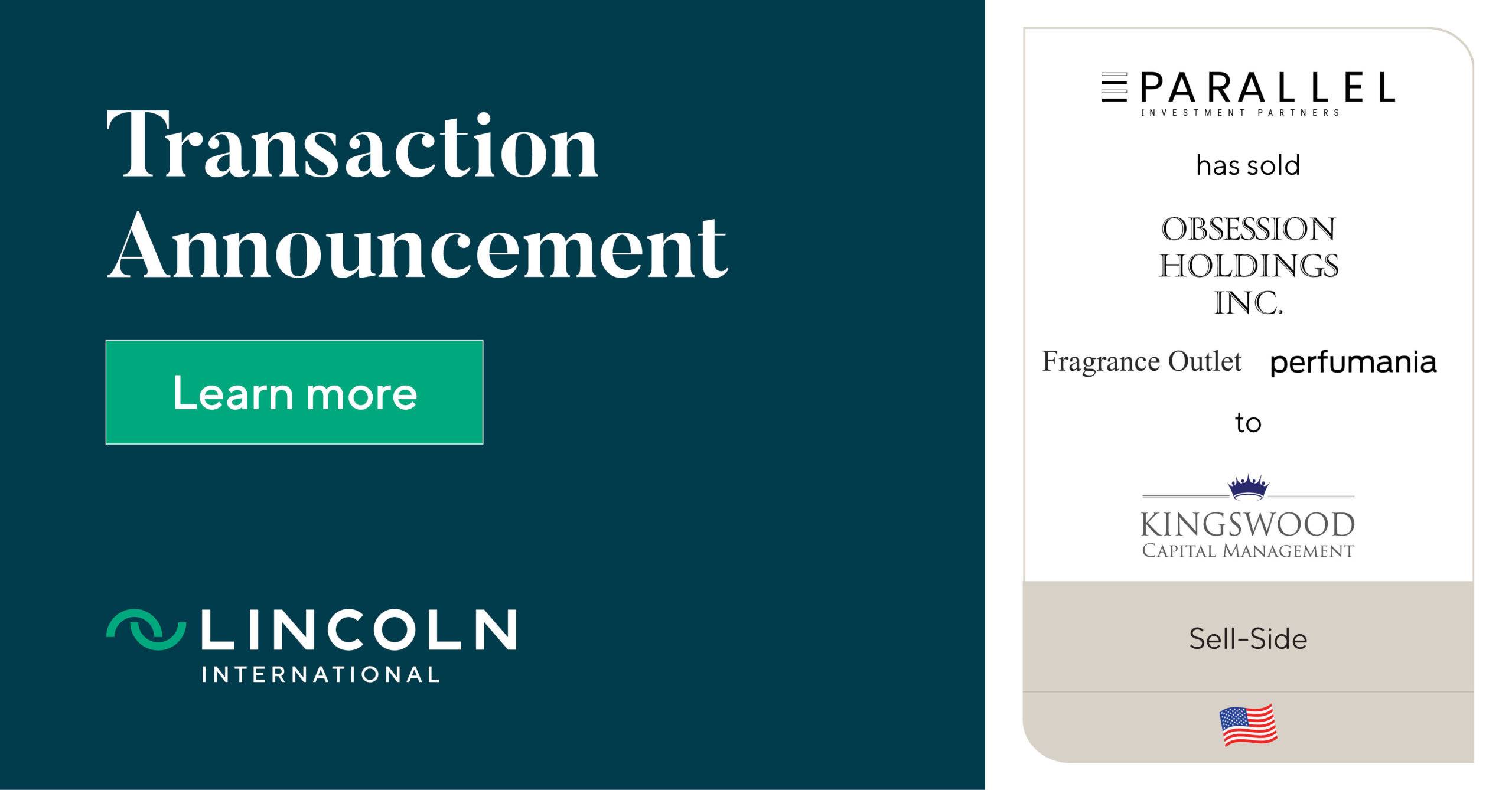 Parallel Investment Partners has sold Obsession Holdings to Kingswood ...