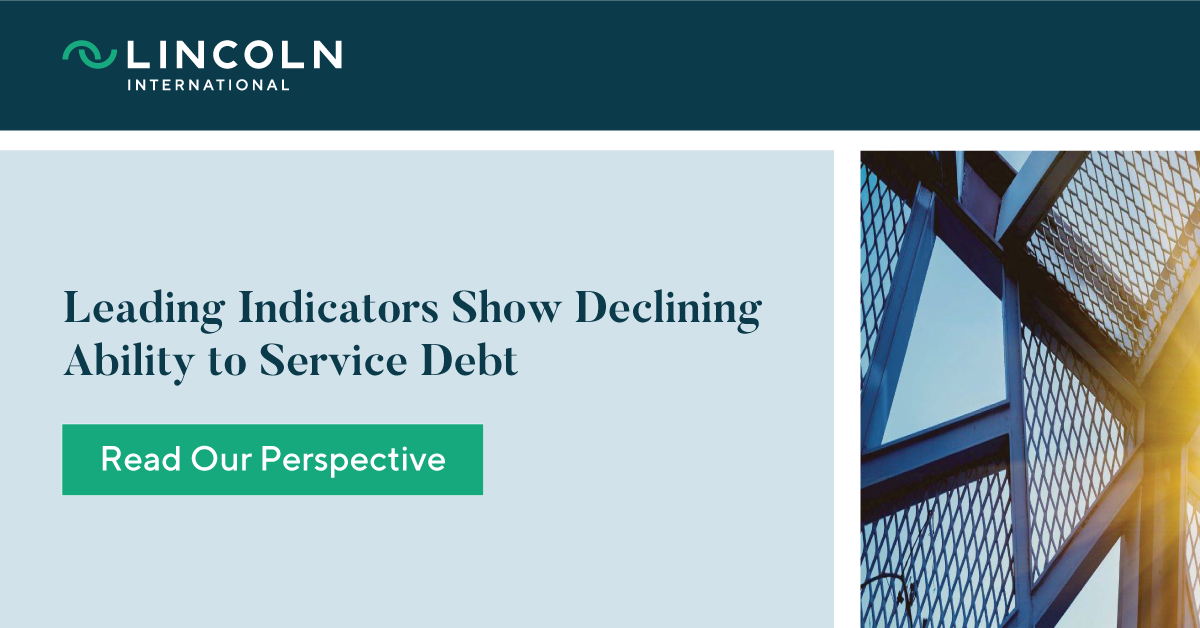 Leading Indicators Show Declining Ability to Service Debt - Lincoln ...