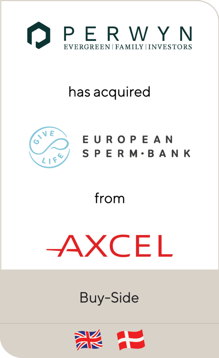 Perwyn has acquired European Sperm Bank from Axcel - Lincoln ...
