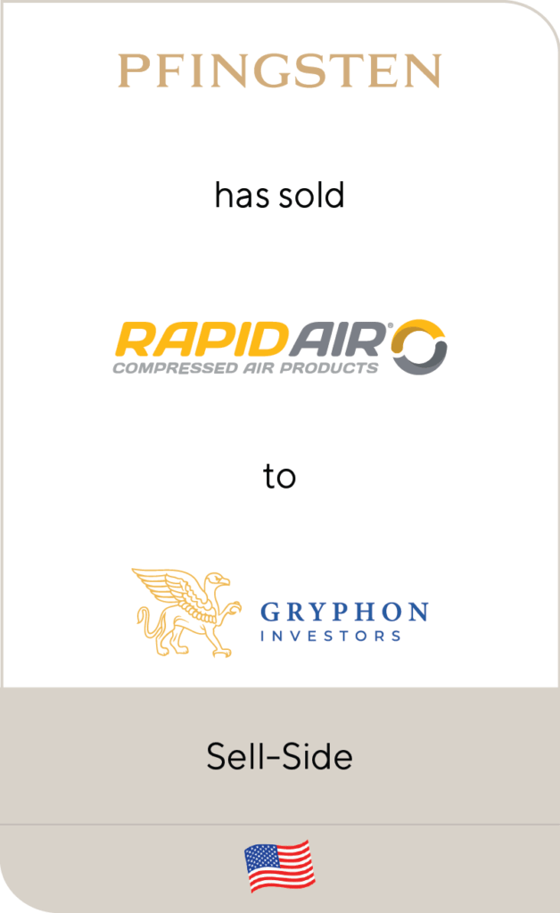 Pfingsten Partners has sold RapidAir to Gryphon Investors - Lincoln ...
