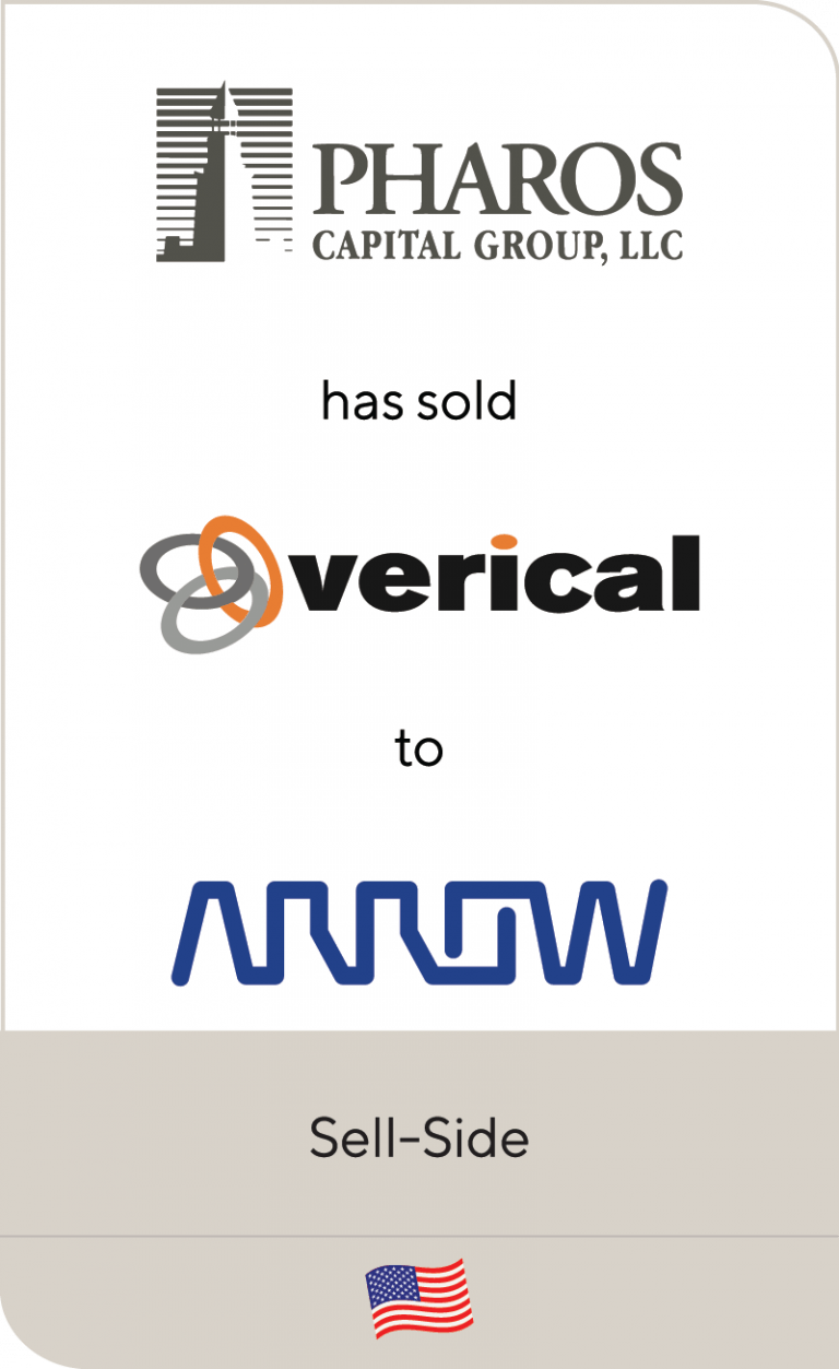 Pharos Capital Group as sold Verical to Arrow - Lincoln International LLC
