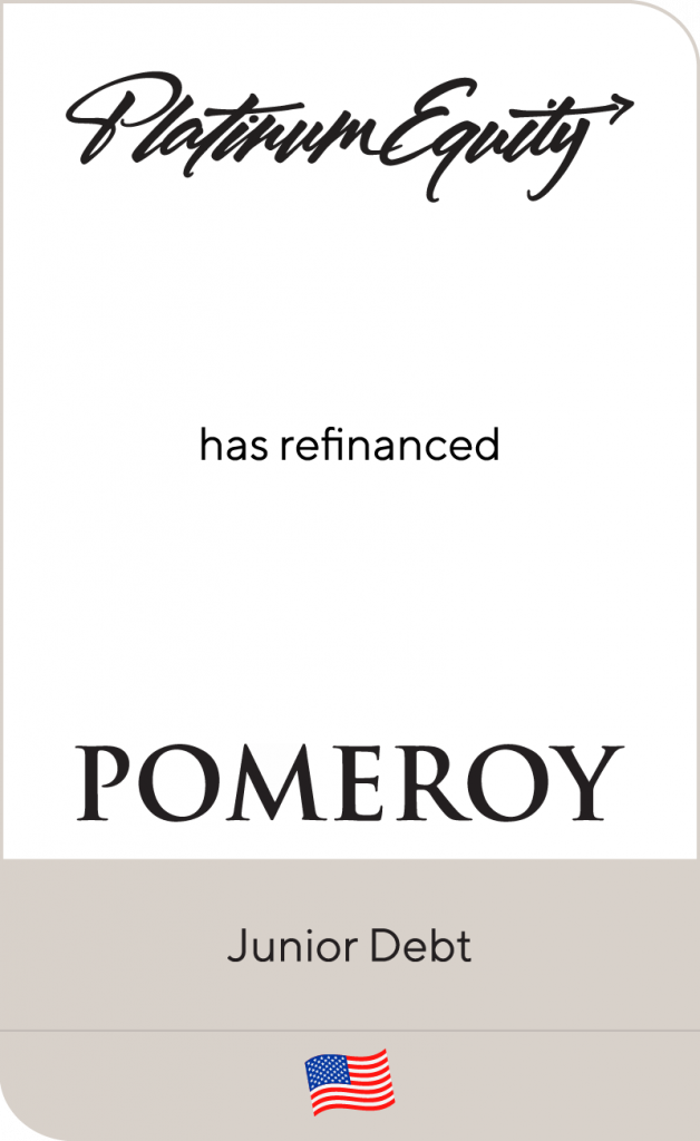Platinum Equity has refinanced Pomeroy - Lincoln International LLC
