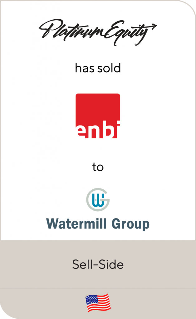Enbi, a portfolio company of Platinum Equity, has been sold to ...