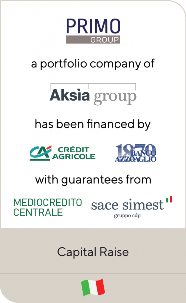 Primo Group, a portfolio company of Aksia Group, has been financed by ...