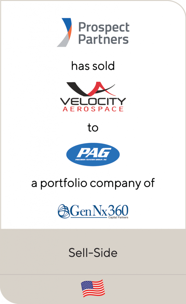 Prospect Partners has sold Velocity Aerospace to Precision Aviation ...