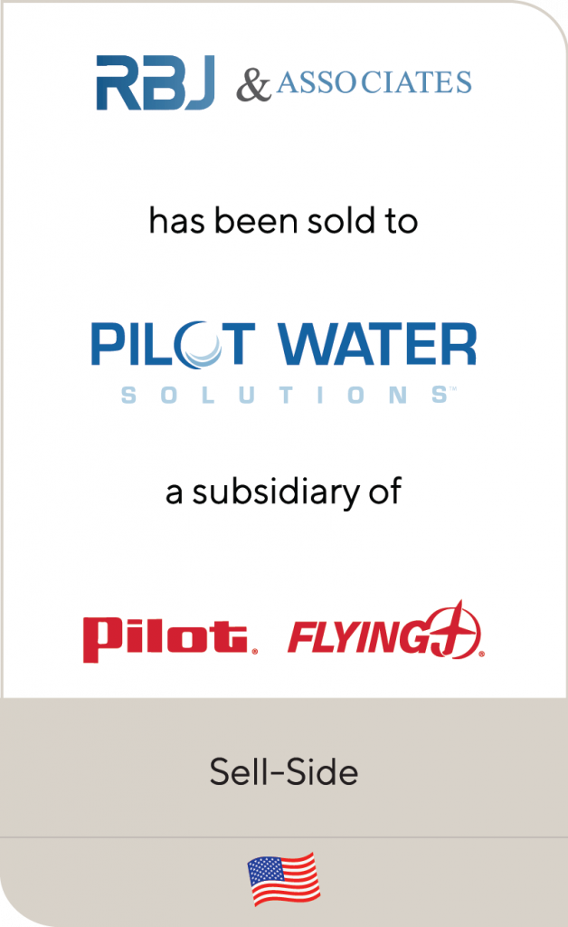 RBJ & Associates has been sold to Pilot Water Solutions, a subsidiary ...