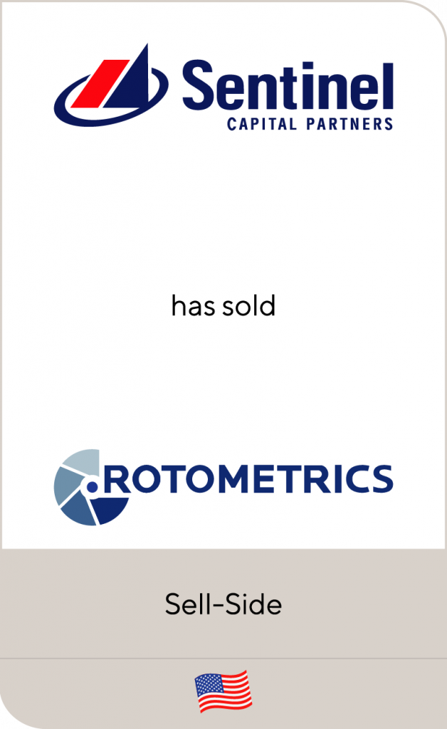 Sentinel Capital Partners has sold RotoMetrics - Lincoln International LLC