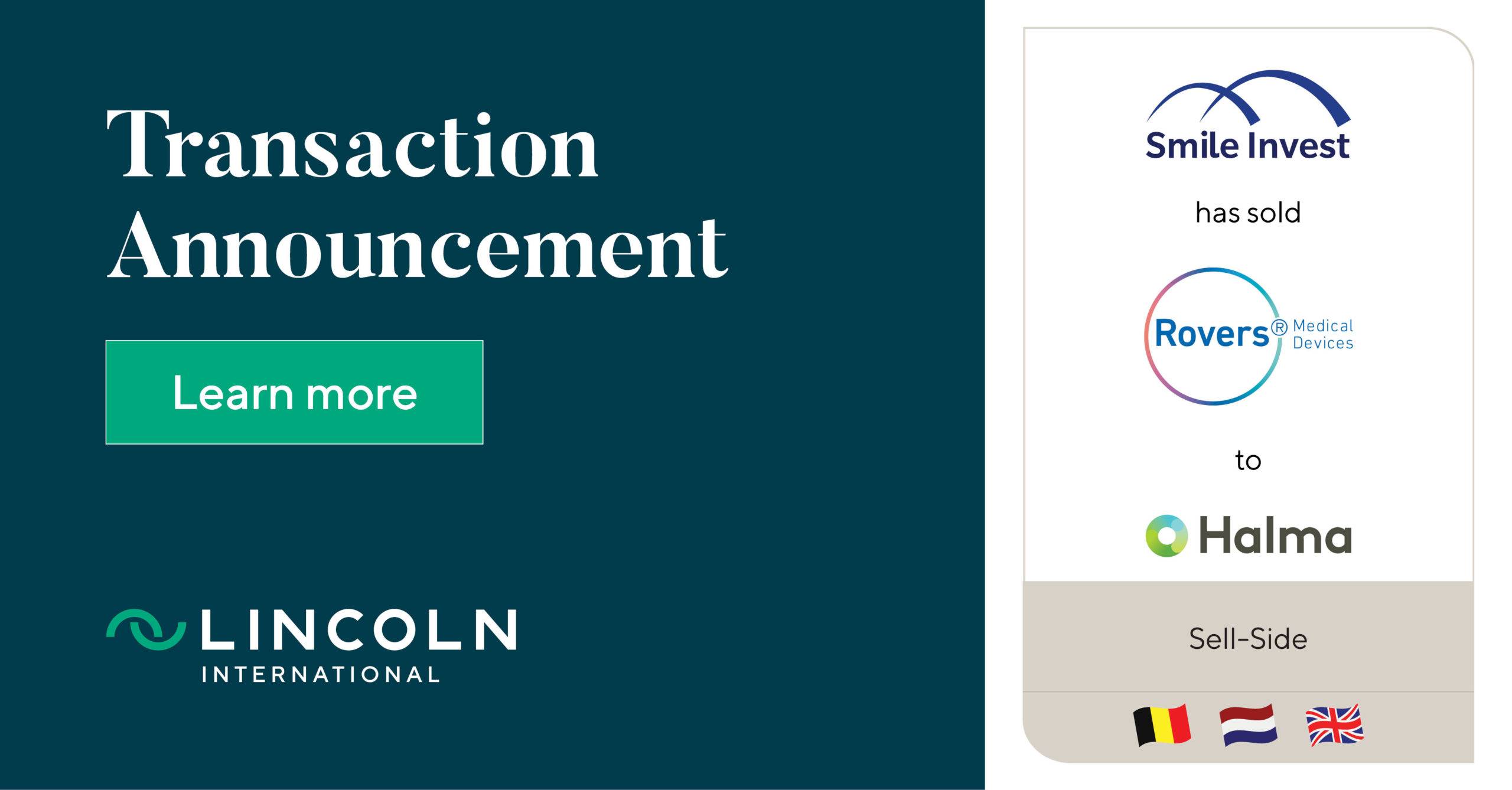 Smile Invest has sold Rovers Medical Devices to Halma - Lincoln ...