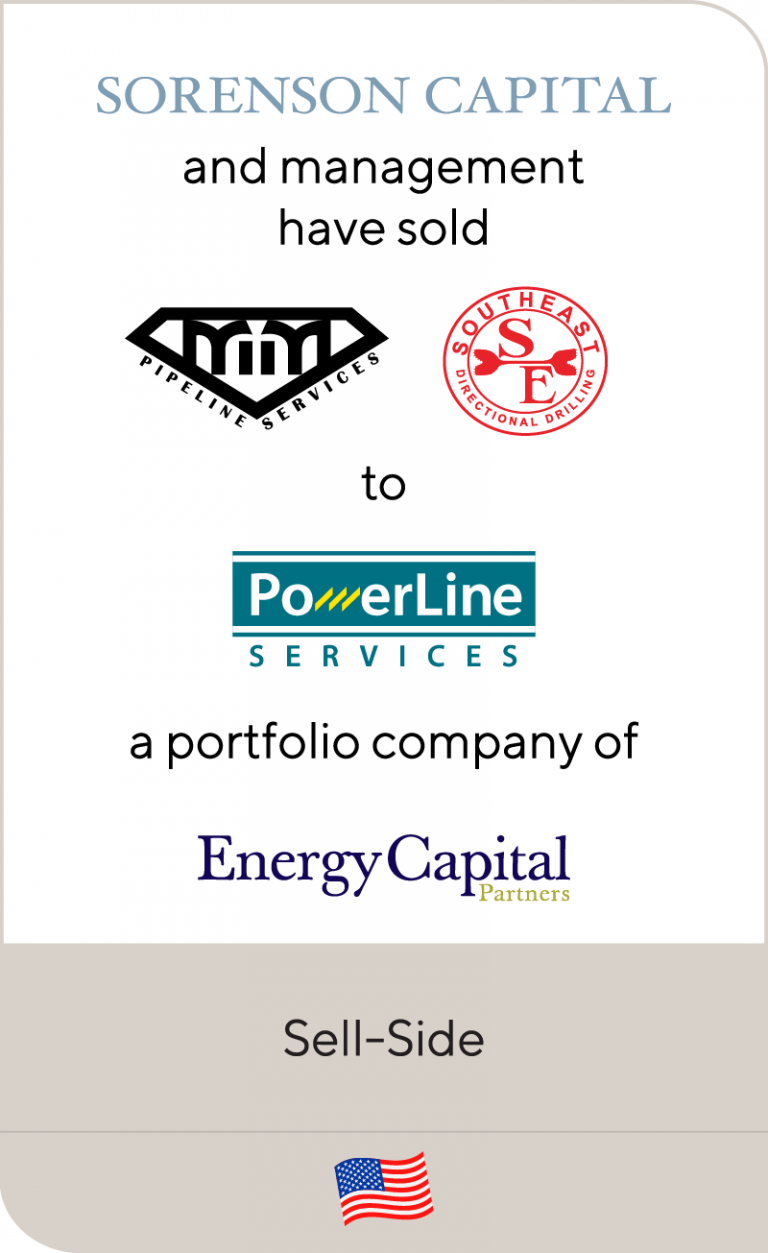 Sorenson Capital has sold Southeast Directional Drilling and M&M ...