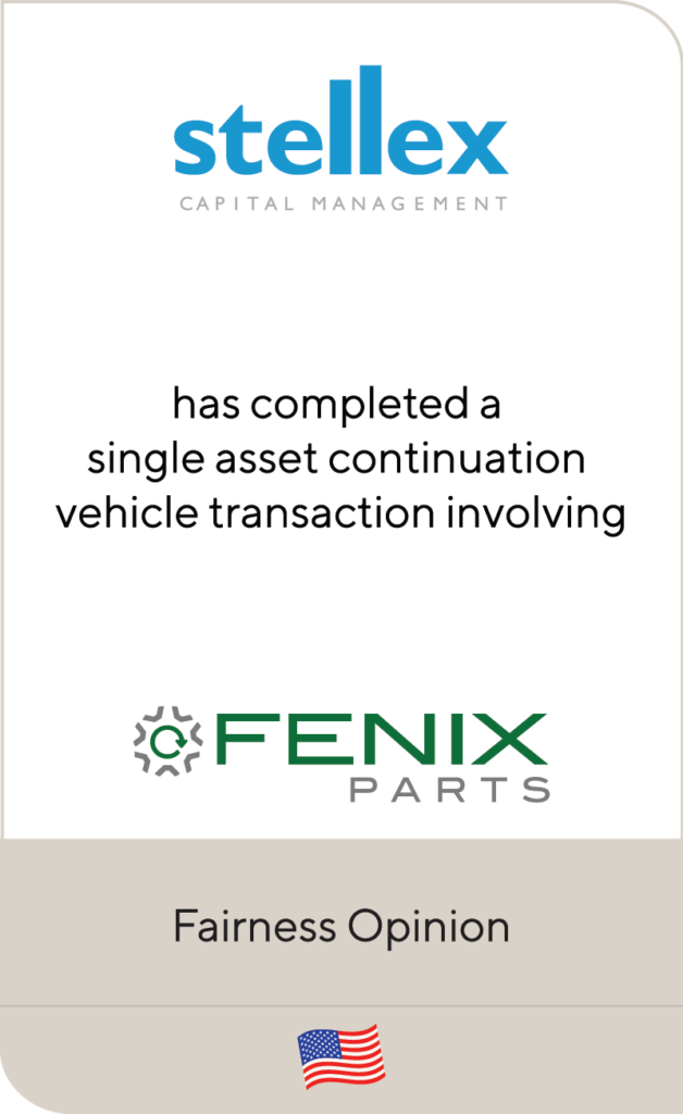 Stellex Capital Management has completed a single asset continuation ...