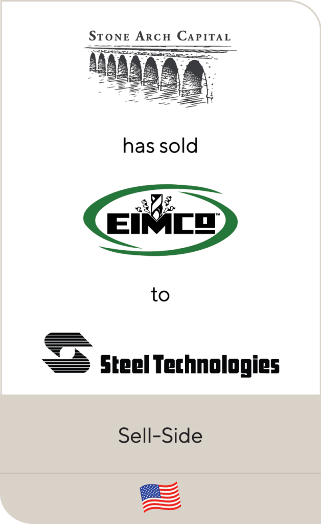 Stone Arch Capital has sold East Iowa Machine Company to Steel ...
