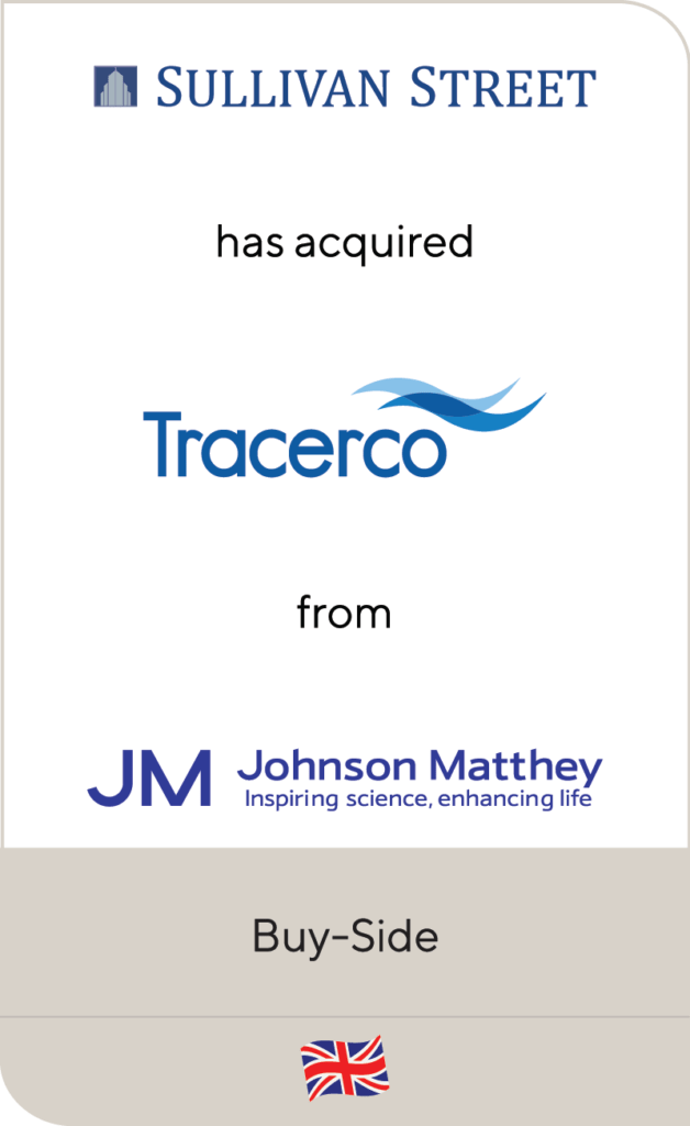 Sullivan Street Partners has acquired TracerCo from Johnson Matthey ...