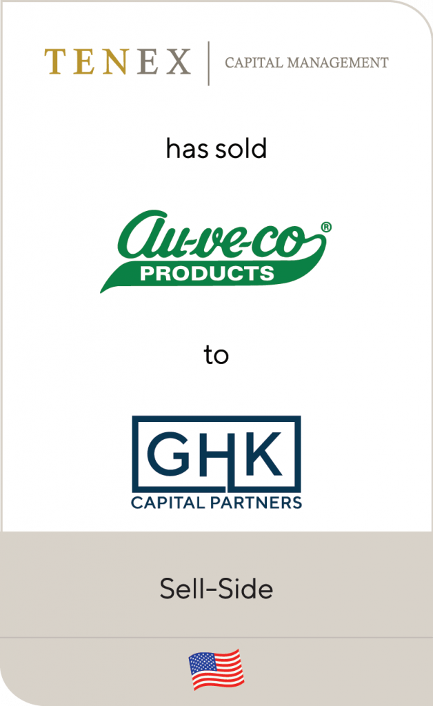 Tenex Capital Management has sold Auveco to GHK Capital Partners ...