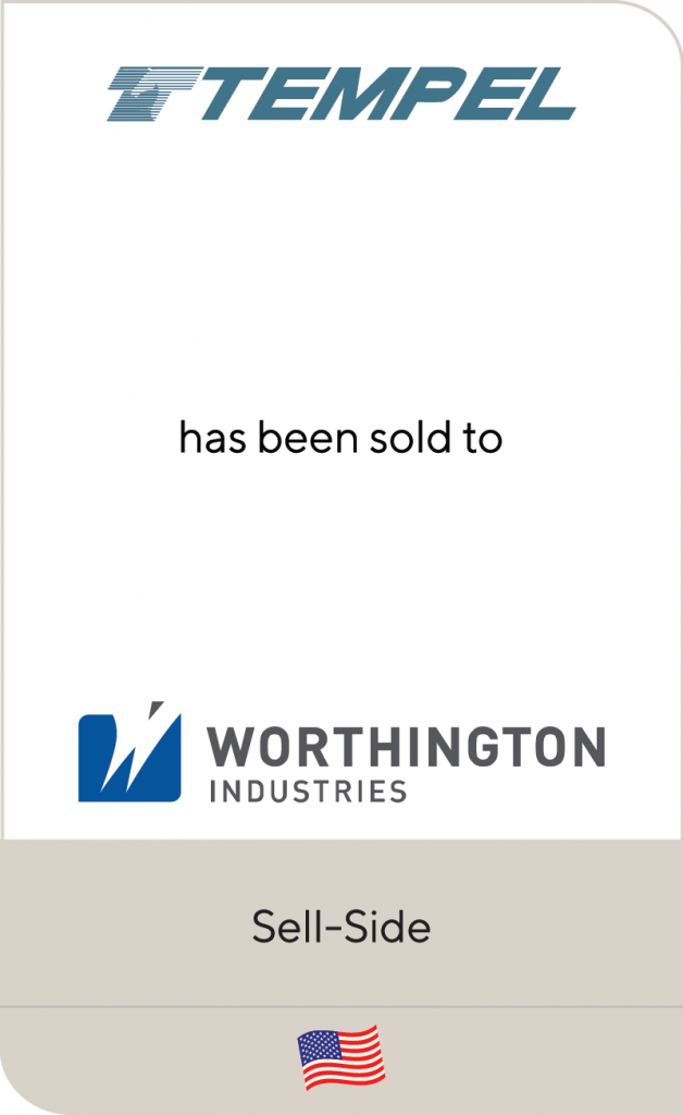 Tempel Steel Company has been sold to Worthington Industries, Inc ...