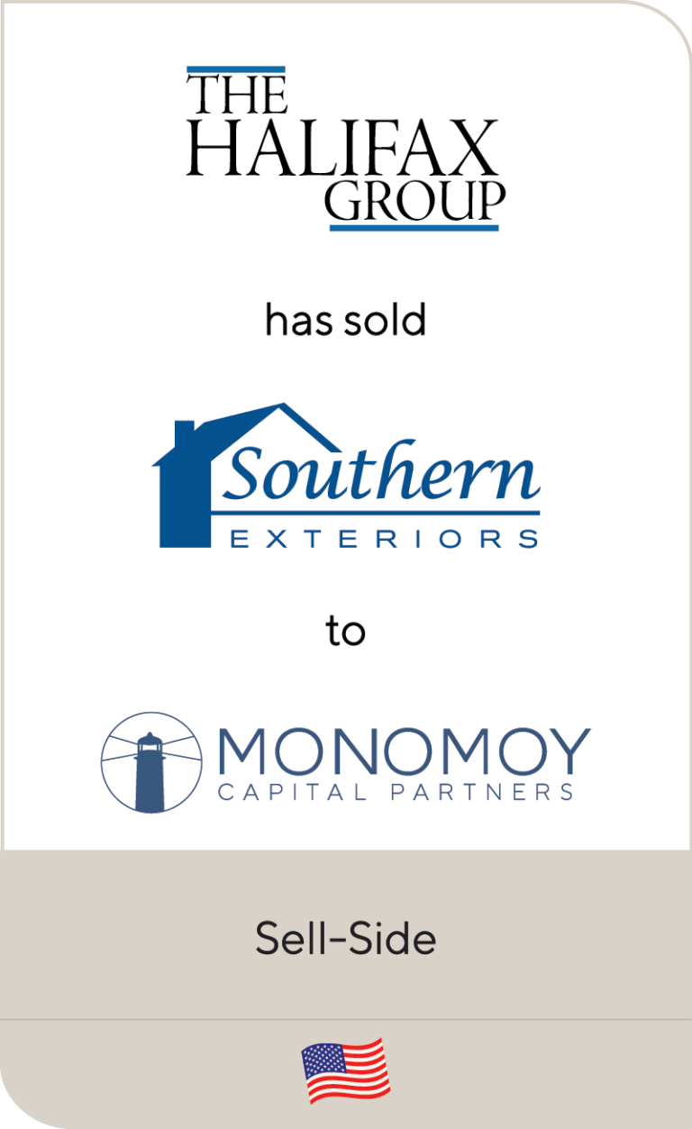 The Halifax Group has sold Southern Exteriors to Monomoy Capital ...