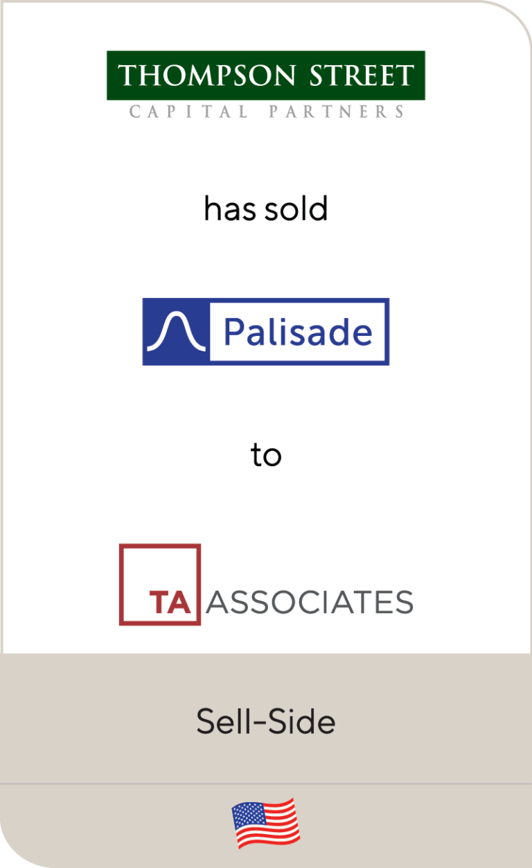 Palisade Software, a portfolio company of Thompson Street Capital ...