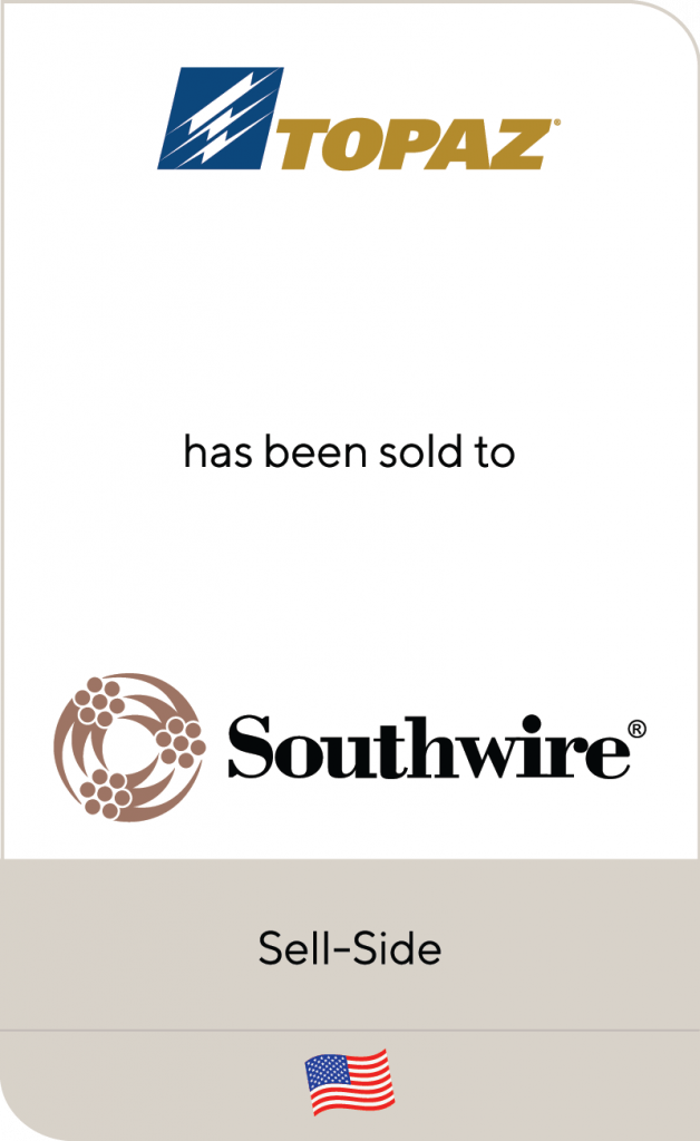 Topaz Lighting Corp. has been sold to Southwire Company - Lincoln ...