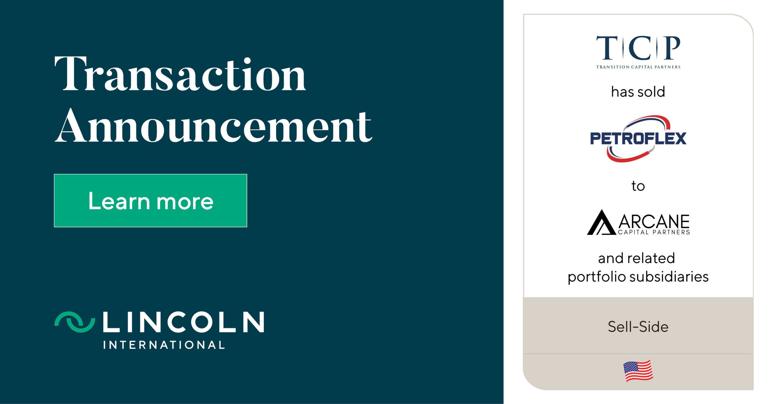 Transition Capital Partners has sold Petroflex to Arcane Capital ...
