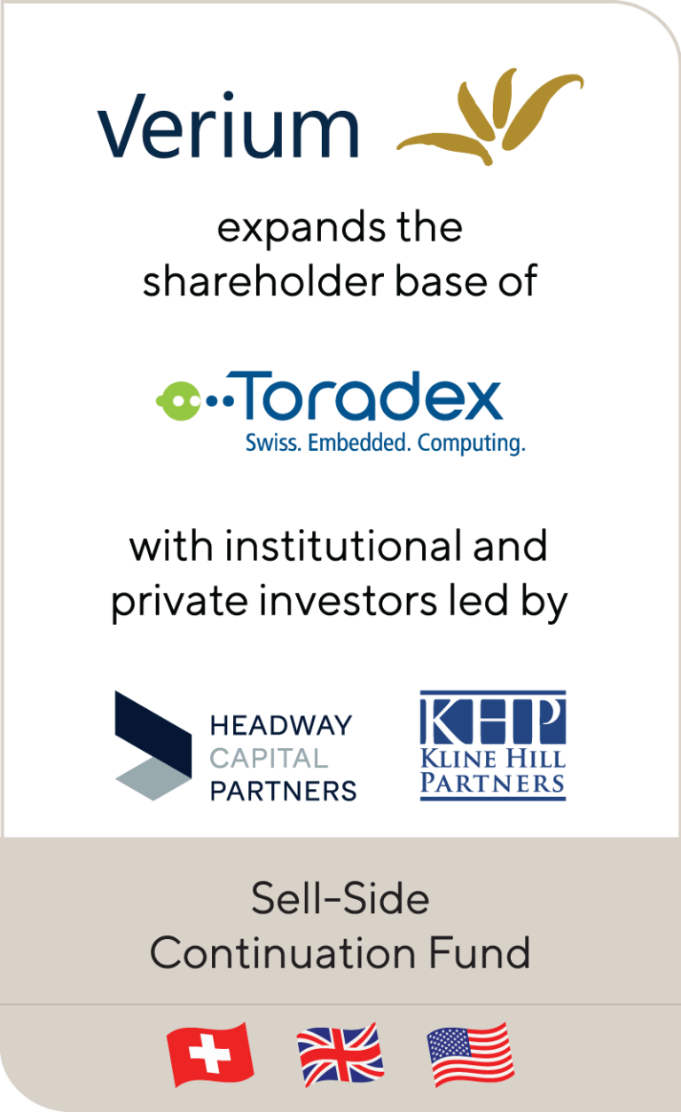 Verium expands the shareholder base of Toradex with institutional and ...