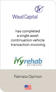 Waud Capital has completed a single asset continuation vehicle ...