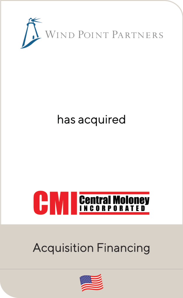 Wind Point Partners has acquired Central Moloney Incorporated - Lincoln ...