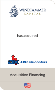 Windjammer Capital Investors has acquired Axh Air-Coolers, LLC ...