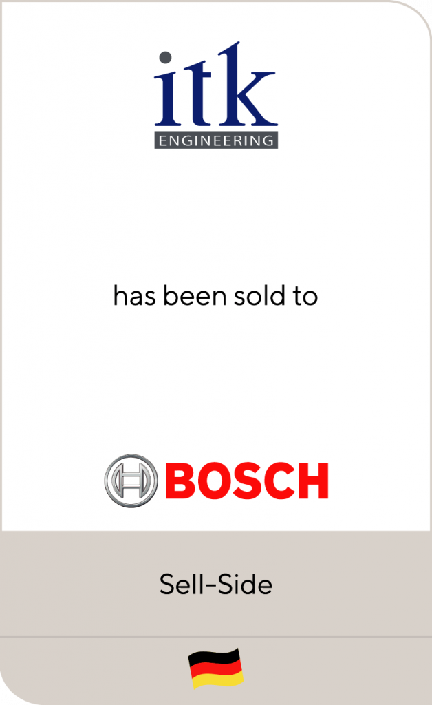 ITK Engineering has been sold to Bosch Engineering - Lincoln ...